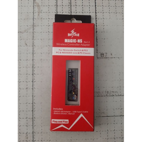MAYFLASH MAGIC-NS Rew1.2 Wireless Controller Adapter | Shopee Thailand