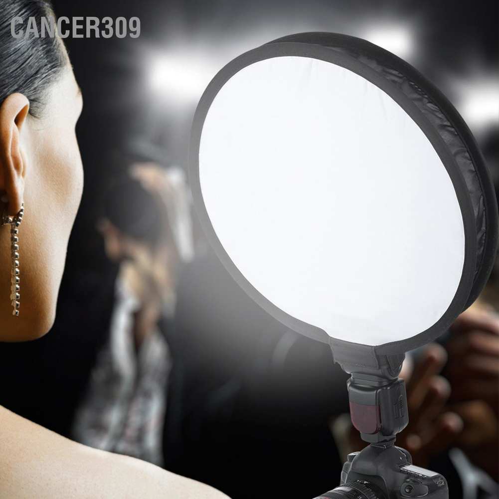 Cancer309 40CM แบบพกพาพับได้รอบ Speedlite Soft Case Diffuser สำหรับ ...