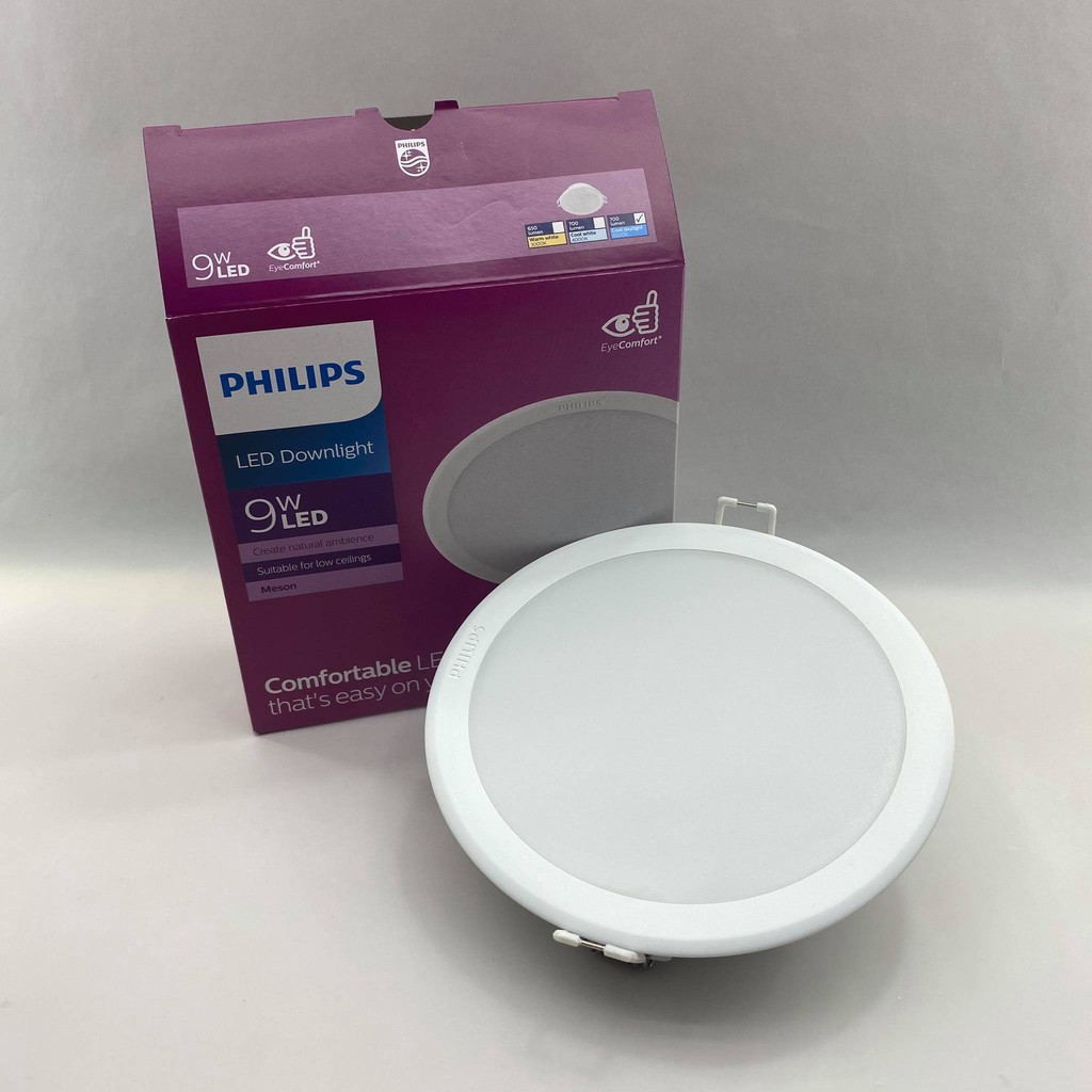 Philips ดาวน์ไลท์ Panel LED 9W คูลไวท์ รุ่น MESON 105 59449 4 นิ้ว ฟิลิปส์ ดาวไลท์ LED (ประกัน1 ...