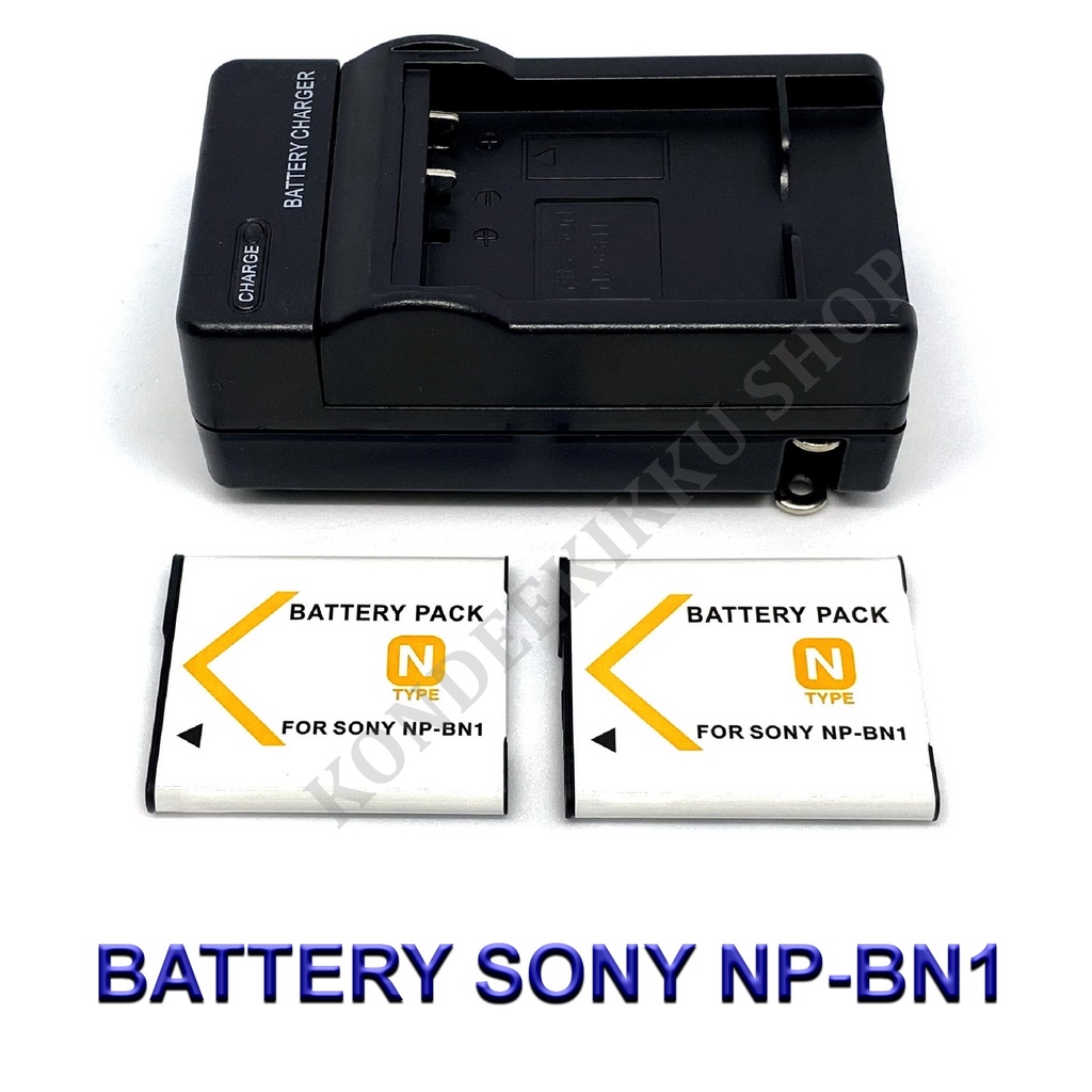 NP-BN1 / BN1 Battery and Charger For Sony DSC-QX100,T99,T110,TX30,TX55,TX66,TX100V,TX200V,W310 ...