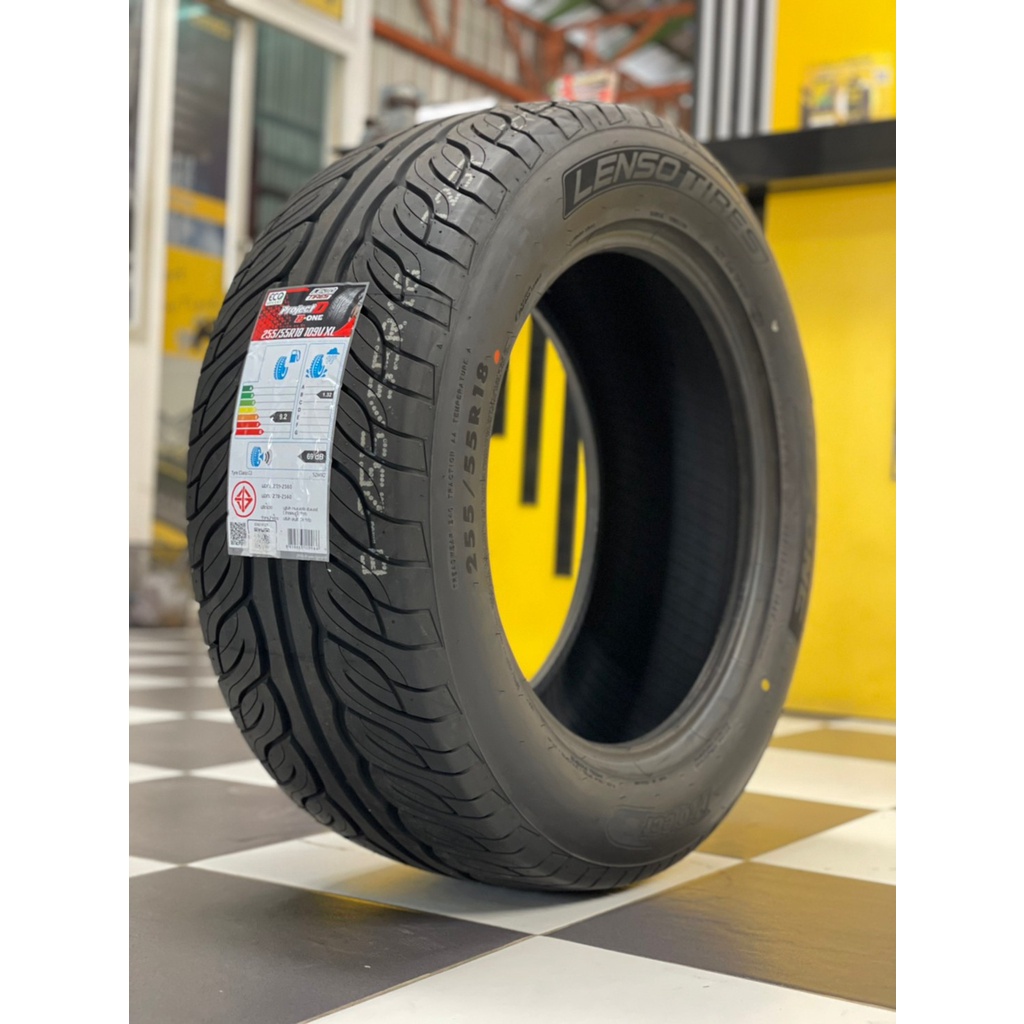 Lenso ProjectD D-One 255-55R18ยางใหม่สปอร์ตลายซิ่ง ยาง2022 | Shopee Thailand