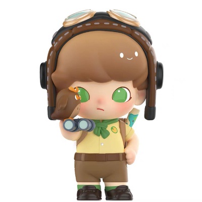 【ของแท้】POPMART ตุ๊กตาฟิกเกอร์ Dimoo Beaver of Mengxin สําหรับแขวนตก ...