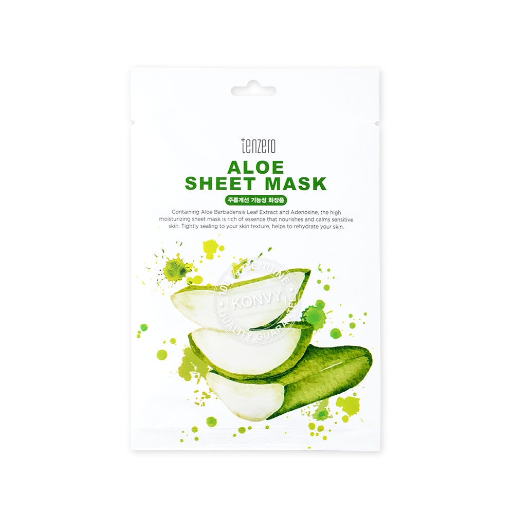 TENZERO เท็นซีโร่ Sheet Mask 25ml แผ่นมาสก์หน้า. | Shopee Thailand