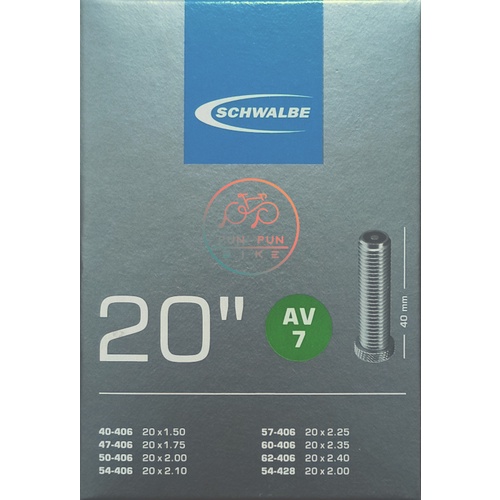 ยางใน Schwalbe AV12A AV13 AV19 AV2 AV21 AV3 AV4 AV6 AV7 AV7A SV12A SV13 SV15 SV15 SV16 SV17 SV19 ...