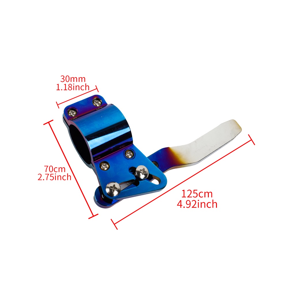 JDMGRAM Universal รถ TURN Rod 1 PC ปรับพวงมาลัย Chrome สัญญาณอัตโนมัติ ...