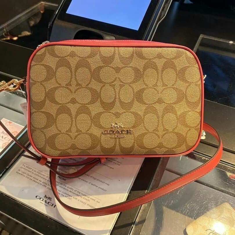 COACH JES CROSSBODY IN SIGNATURE CANVAS | Shopee Thailand