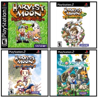 Harvest Moon เกมปลูกผัก ทุกภาค PS1 - PS2 แผ่นเกม Playstation 2 ...