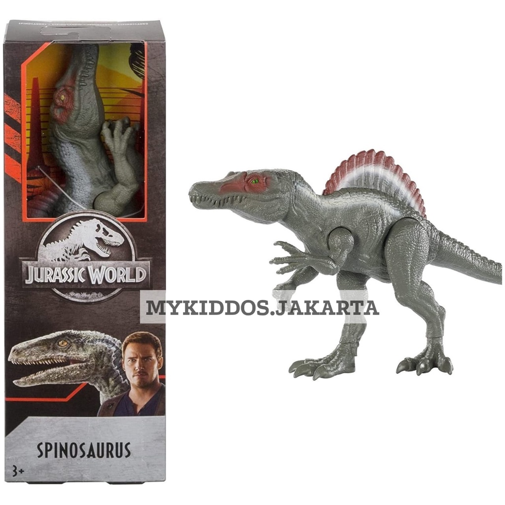 Jurassic World Figure: Dilophosaurus / Velociraptor Blue / Pteranodon ...