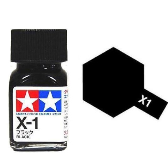 TAMIYA Enamel 80001 X-1, 80002 X-2, 80003 X-3, 80004 X-4, 80005 X-5 ...