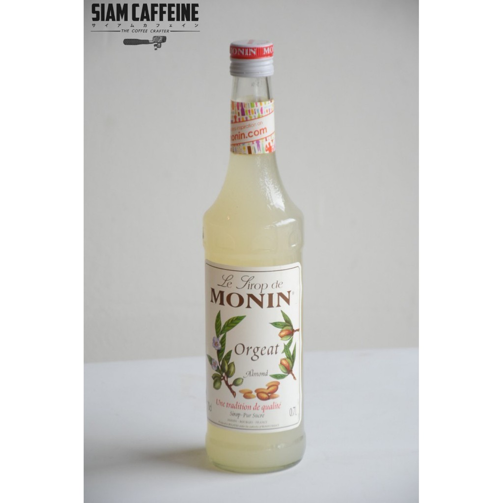 Monin Syrup Almond Orgeat 700ml. (ไซรัปผลไม้) | Shopee Thailand
