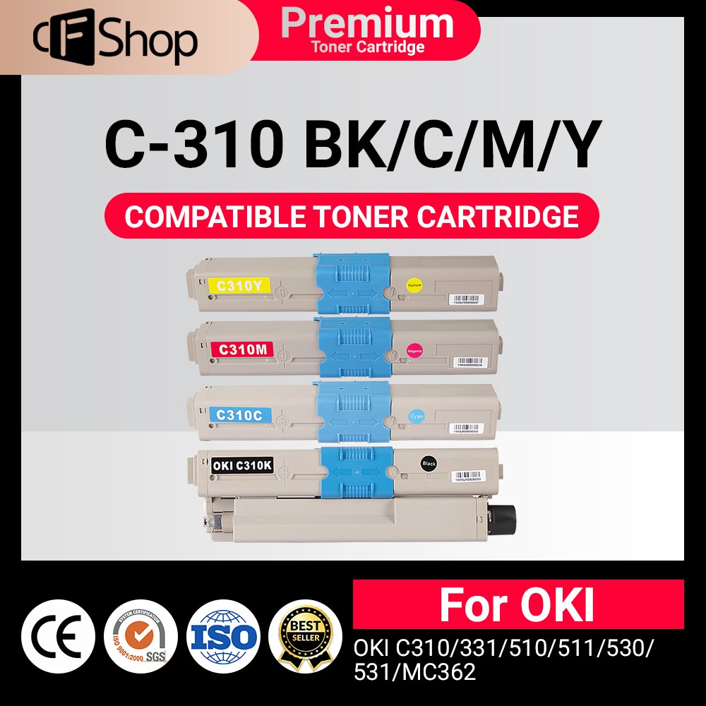 CFSUPPLY C310/C-310/OKI 44469818/44469757/44469756/44469755 ใช้สำหรับเครื่องปริ้น OKI C310/C330 ...