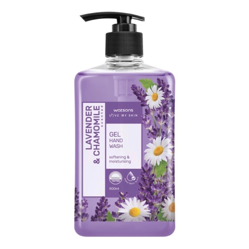 สบู่เหลวล้างมือวัตสัน Watsons gel hand wash 500 ml. | Shopee Thailand