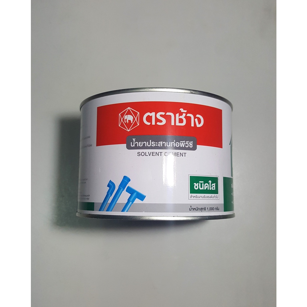 น้ำยาประสานท่อพีวีซี SCG (ชนิดใส) ขนาด 1000 กรัม (PVC Solvent cement ...