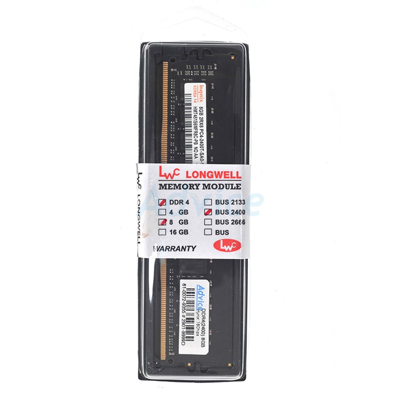RAM DDR4(2400) 8GB Hynix 16 Chips | Shopee Thailand