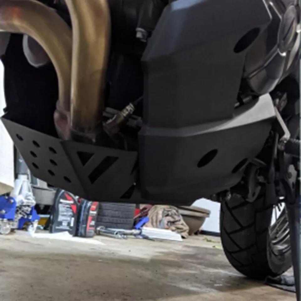 Motorcycle Skid Plate Engine Guard Chassis Protection Cover Belly Pan ...