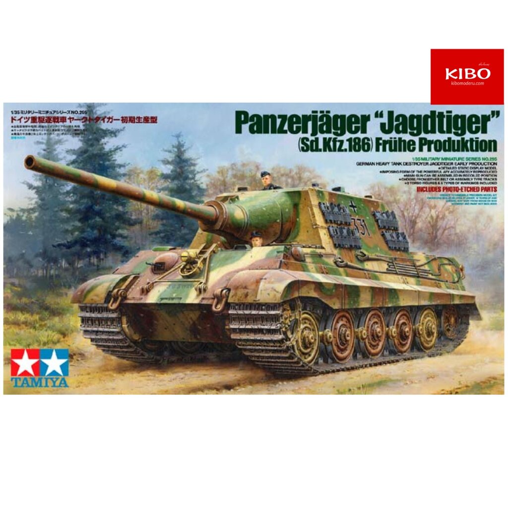 รถถังทามิย่า TAMIYA 35295 JAGDTIGER EARLY PRODUCTION 1/35 | Shopee Thailand