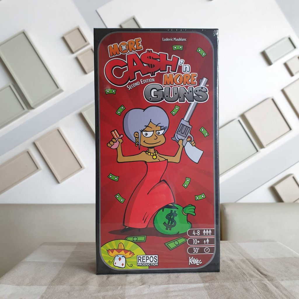 Cash n Guns : More Cash More Gun (Second Edition) (Eng) [-Boardgame ...