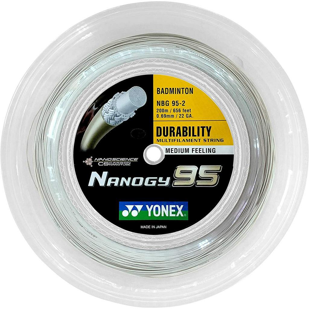 [จํากัดเวลาจัดส่งฟรี] Yonex BG 95 สายแบดมินตัน 200 ม. BG 95 ขนาดใหญ่ ทน ...