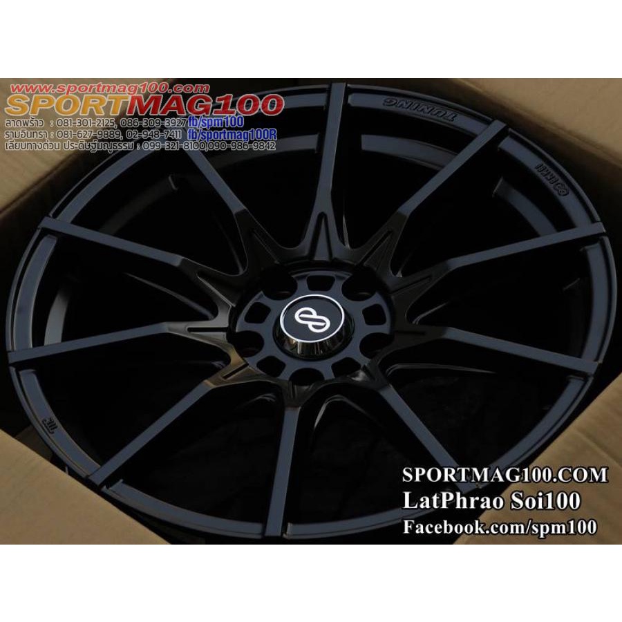 ล้อแม็กซ์ Enkei SC52 สีดำด้าน 8.5-18นิ้ว 5รู114 ET40 [16927] | Shopee ...