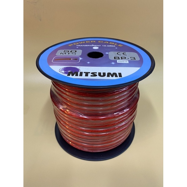 สายแบตเตอร์รี่รถยนต์ Misumi BP.3 เกรดผสม ขนาด10มิล ม้วนละ50เมตร | Shopee Thailand