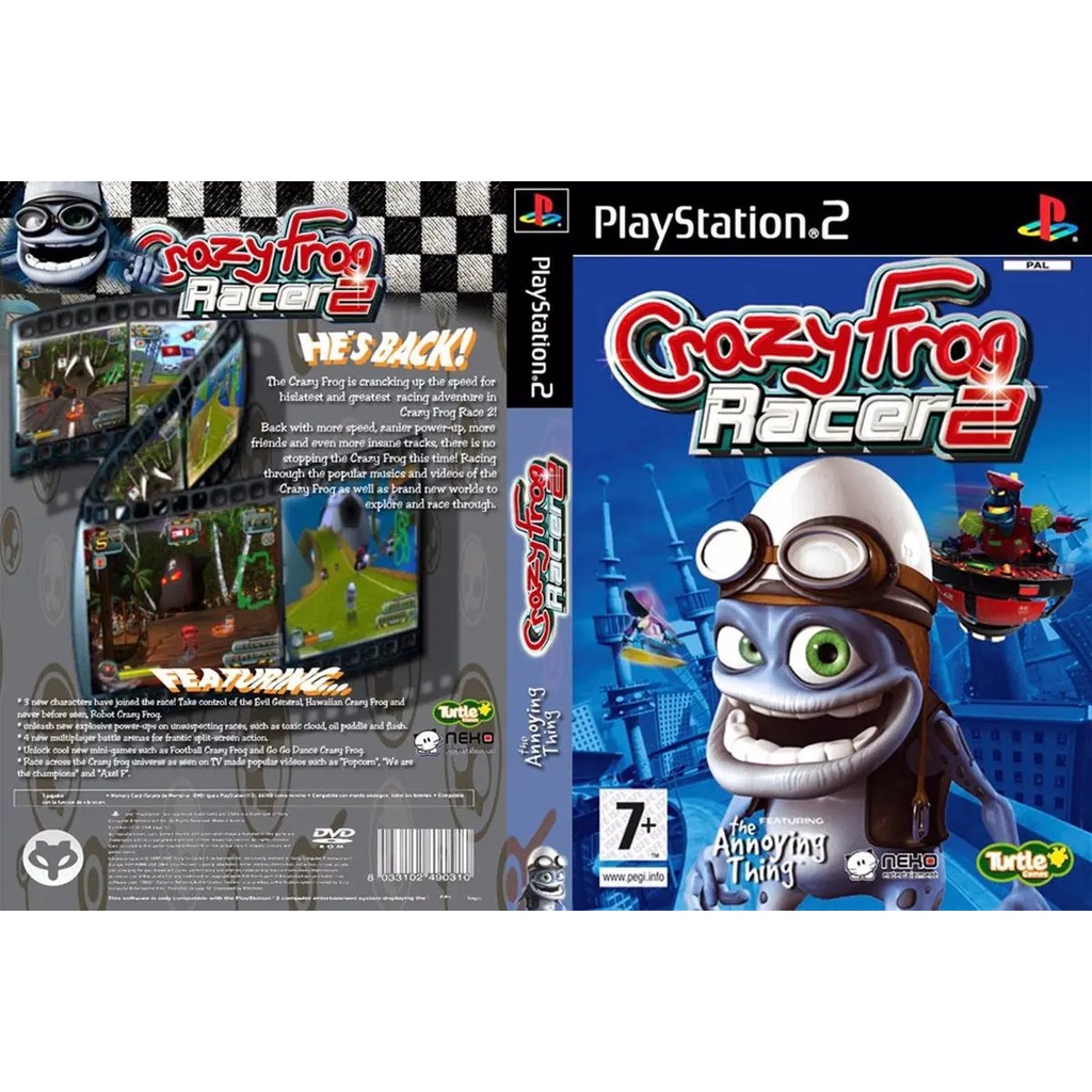 แผ่นเกมส์ PS2 Crazy Frog Racer 2 คุณภาพ ส่งไว (CD) | Shopee Thailand