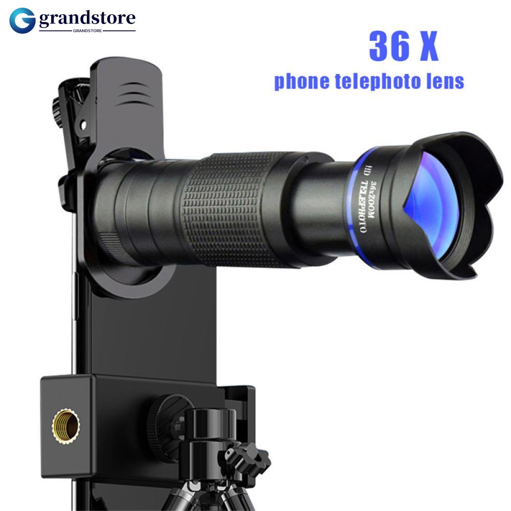 Grandstore เลนส์กล้องโทรศัพท์มือถือ 36X ซูมได้ 4in1 ทนทาน สําหรับ ...