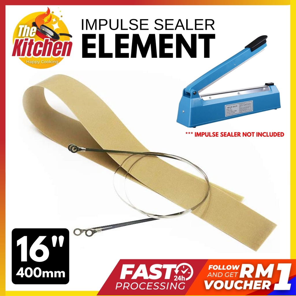 Impulse Sealer Element องค์ประกอบลวดความร้อน Impulse Sealer เครื่องทํ ...