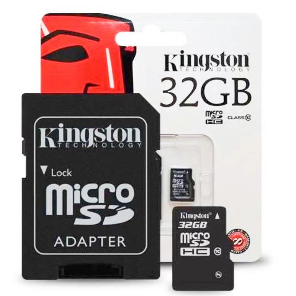 Kingston Memory Card Micro SDHC 32GB Class 10 คิงส์ตัน SD card เมมโมรี่ ...