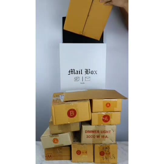( ฟรี_เลขบ้าน) ตู้รับพัสดุ หน้าบ้าน Prop Plus รุ่น E1 ขนาดใหญ่ ตู้ ...