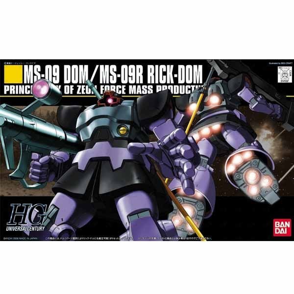 Bandai HG Dom - Rick Dom 4573102558770 (Plastic Model) | Shopee Thailand