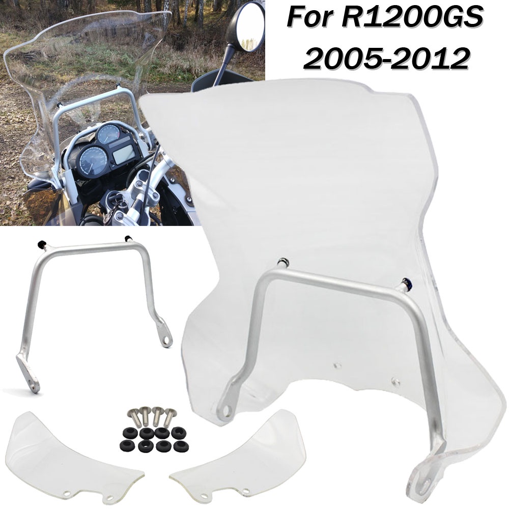 Motorcycle Front Windscreen Windshield Shield For BMW R1200GS ADV R ...