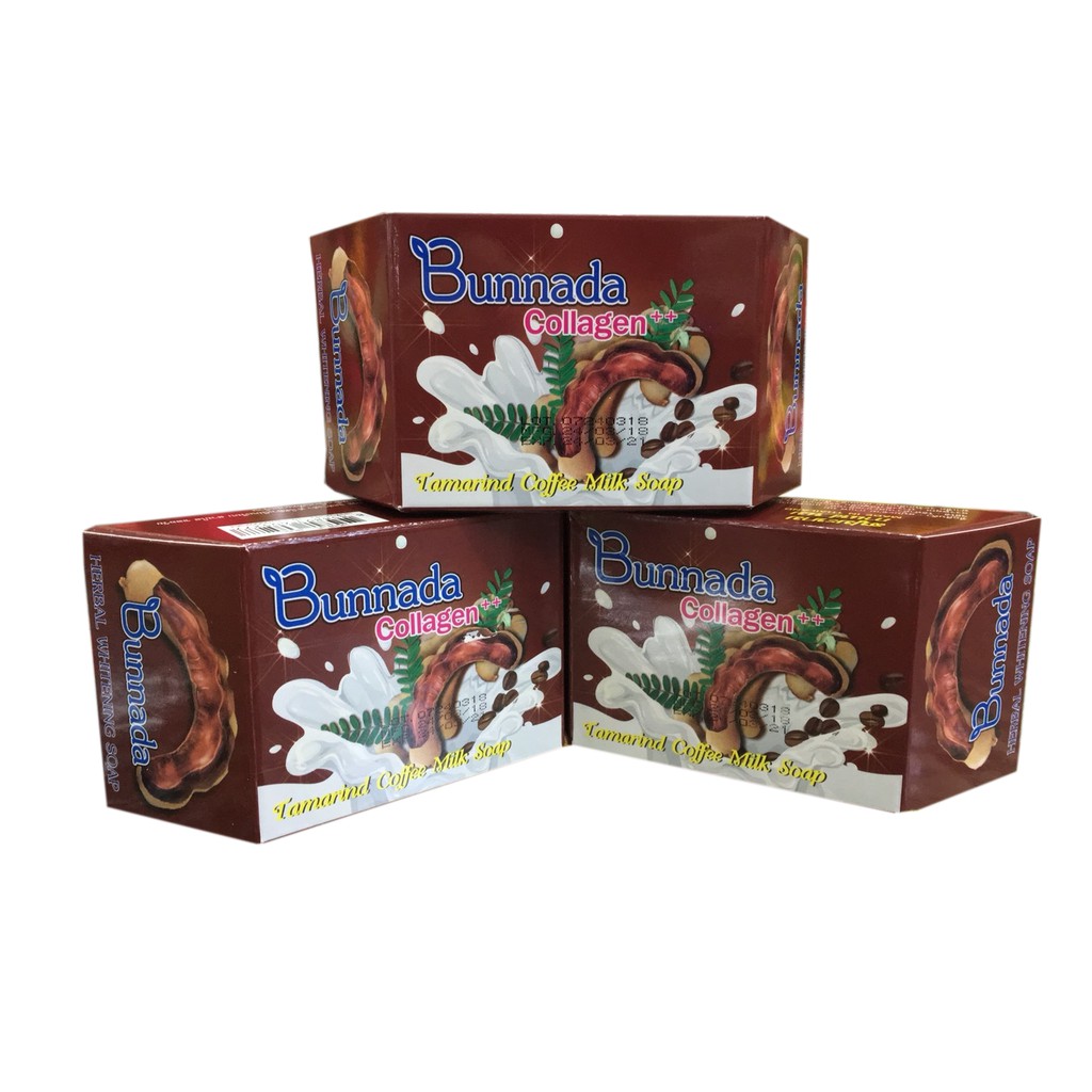 สบู่มะขาม Bunnada 80 กรัม จำนวน 12 ก้อน | Shopee Thailand