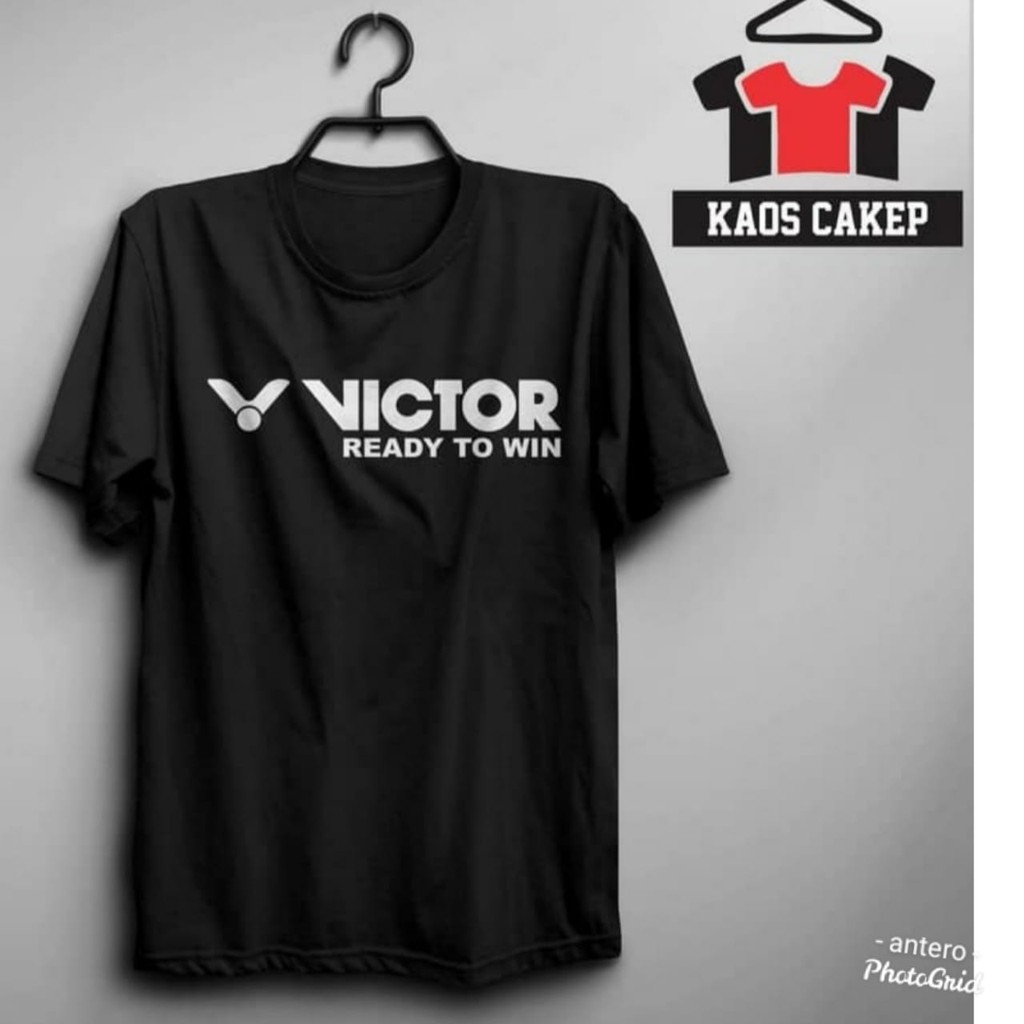 เสื้อยืด Victor badminton distro พร้อมลุ้นรับผู้ใหญ่และเด็ก | Shopee ...