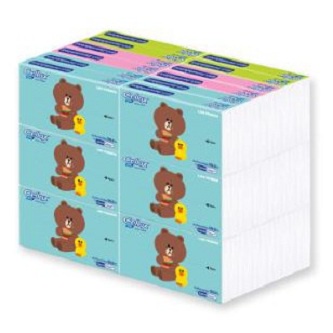 CELLOX PURIFY LINE FRIENDS กระดาษทิชชู่พกพา (10แผ่น/ห่อ) แพ็ครวม 36 ห่อ ...