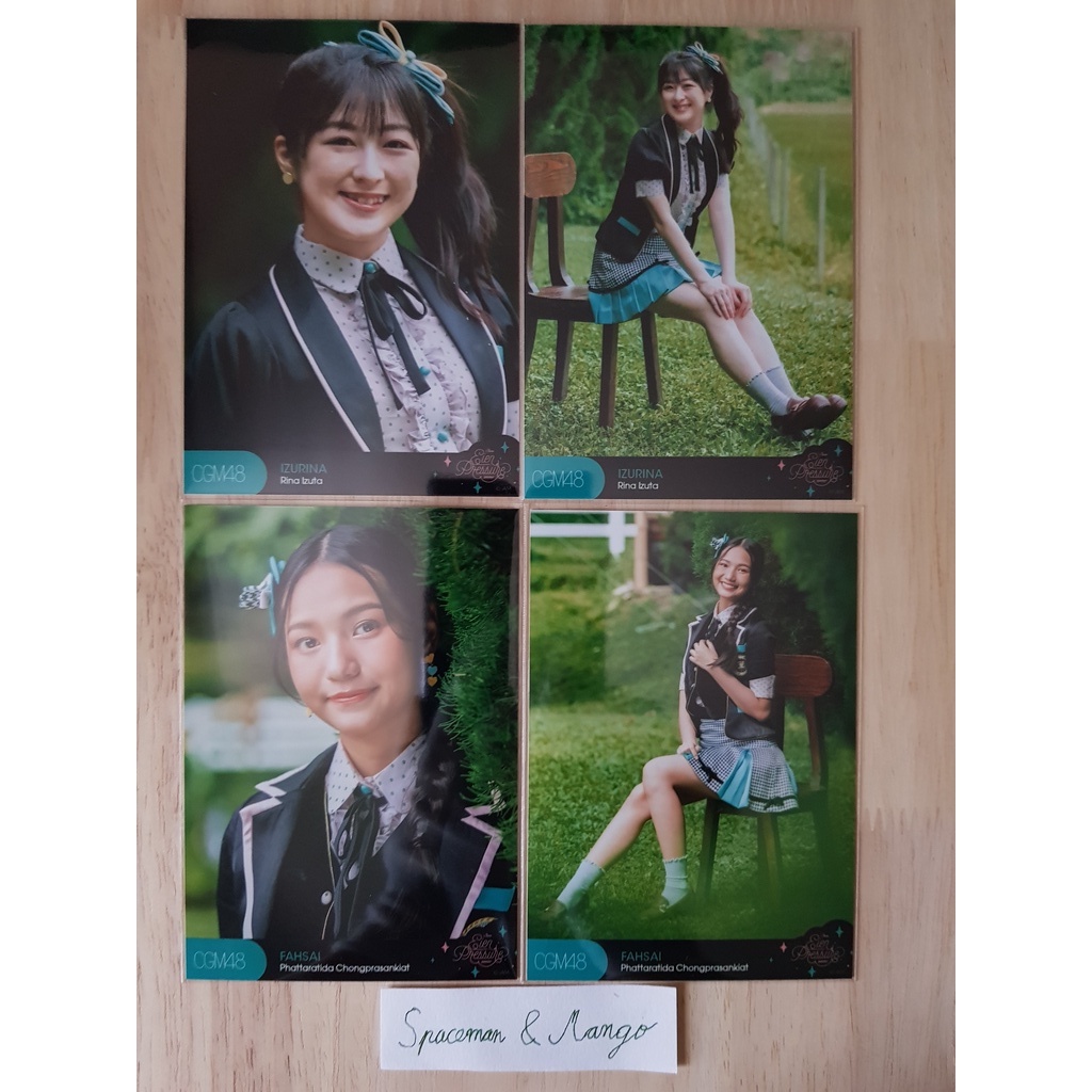 CGM48 Eien Pressure Photoset ใบเศษ IZURINA(C,F) FAHSAI(C,F) | Shopee Thailand