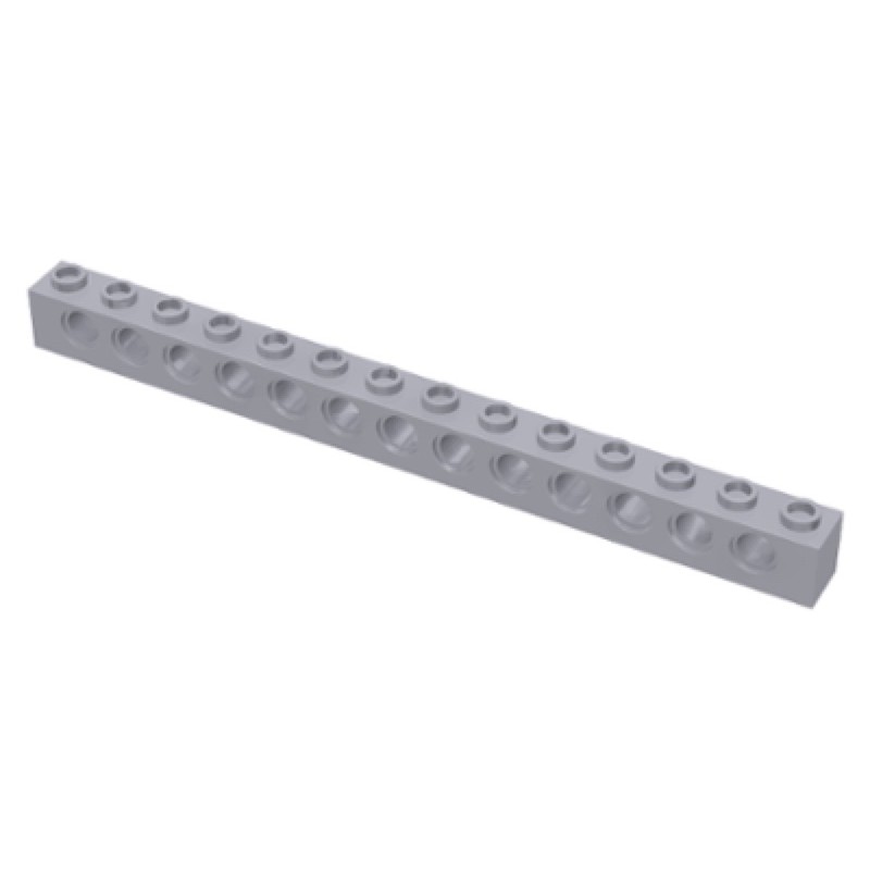 Lego Technic part (ชิ้นส่วนเลโก้) No.32018 Brick 1 x 14 with Holes ...
