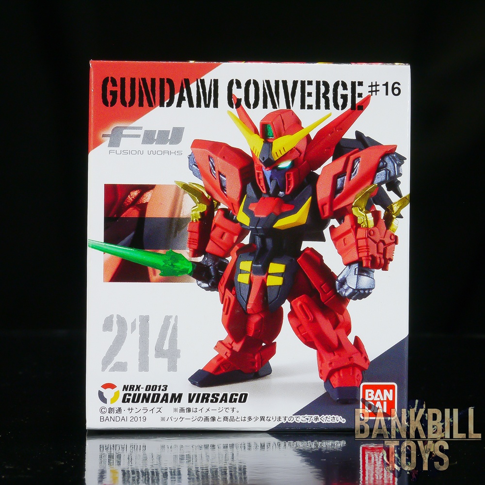 กันดั้ม Bandai Candy Toy FW Gundam Converge #16 No.214 NRX-0013 Gundam Virsago | Shopee Thailand