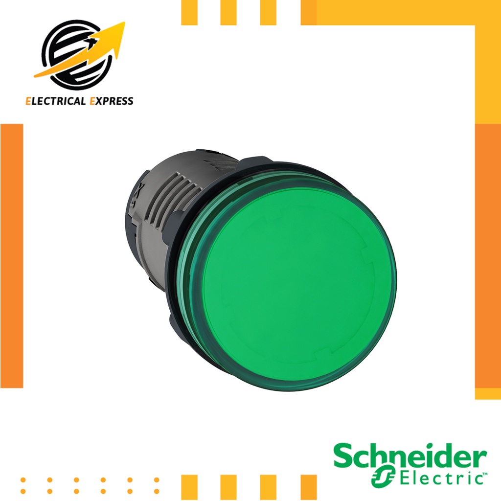 Pilot Lamps/ LED 22mm. 24VAC/DC/XA2/ ไพล็อทแลมป์/Scnneider/XA2EVB1LC ...