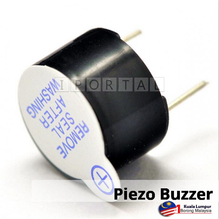 5v Piezo Buzzer 3-24DC สําหรับหุ่นยนต์ Arduino อิเล็กทรอนิกส์ | Shopee ...