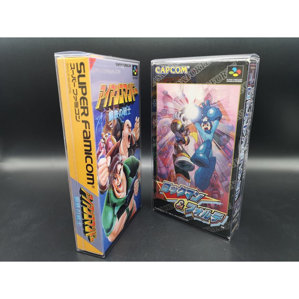 Super Famicom SFC BOX CASE กล่องพลาสติกใสสวมกันรอย | Shopee Thailand