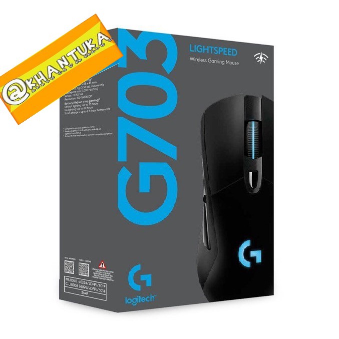 Logitech เมาส์ไร้สาย Logitech G703 LIGHTSPEED Wireless Gaming Mouse (ของแท้รองรับG HUB) | Shopee ...