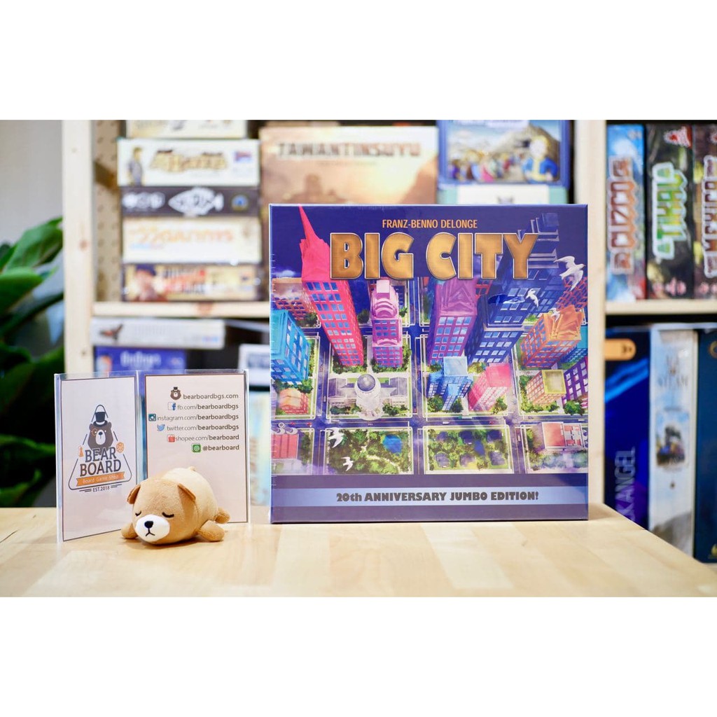 Big City: 20th Anniversary Jumbo Edition +Urban Upgrade Expansion บอร์ด ...