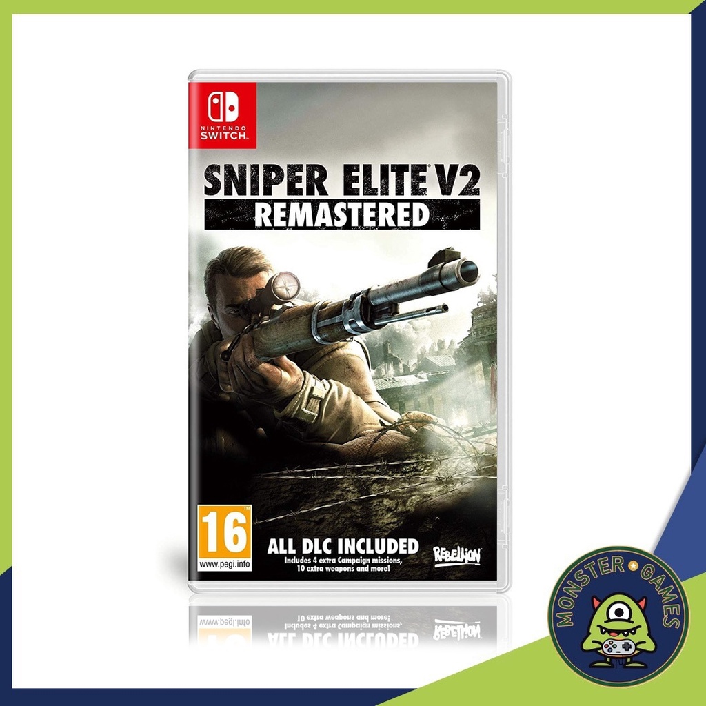 Sniper Elite V2 Remastered Nintendo Switch Game แผ่นแท้มือ1 ...