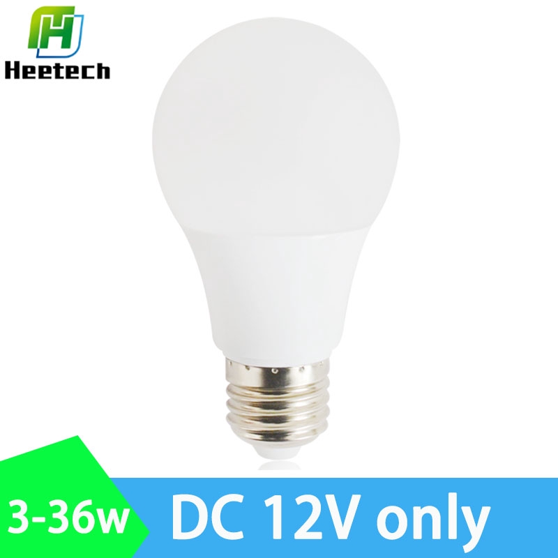 หลอดไฟ Led 12V DC E27 3W 5W 7W 9W 12W 15W ความสว่างสูง สําหรับตั้งแคมป์ | Shopee Thailand