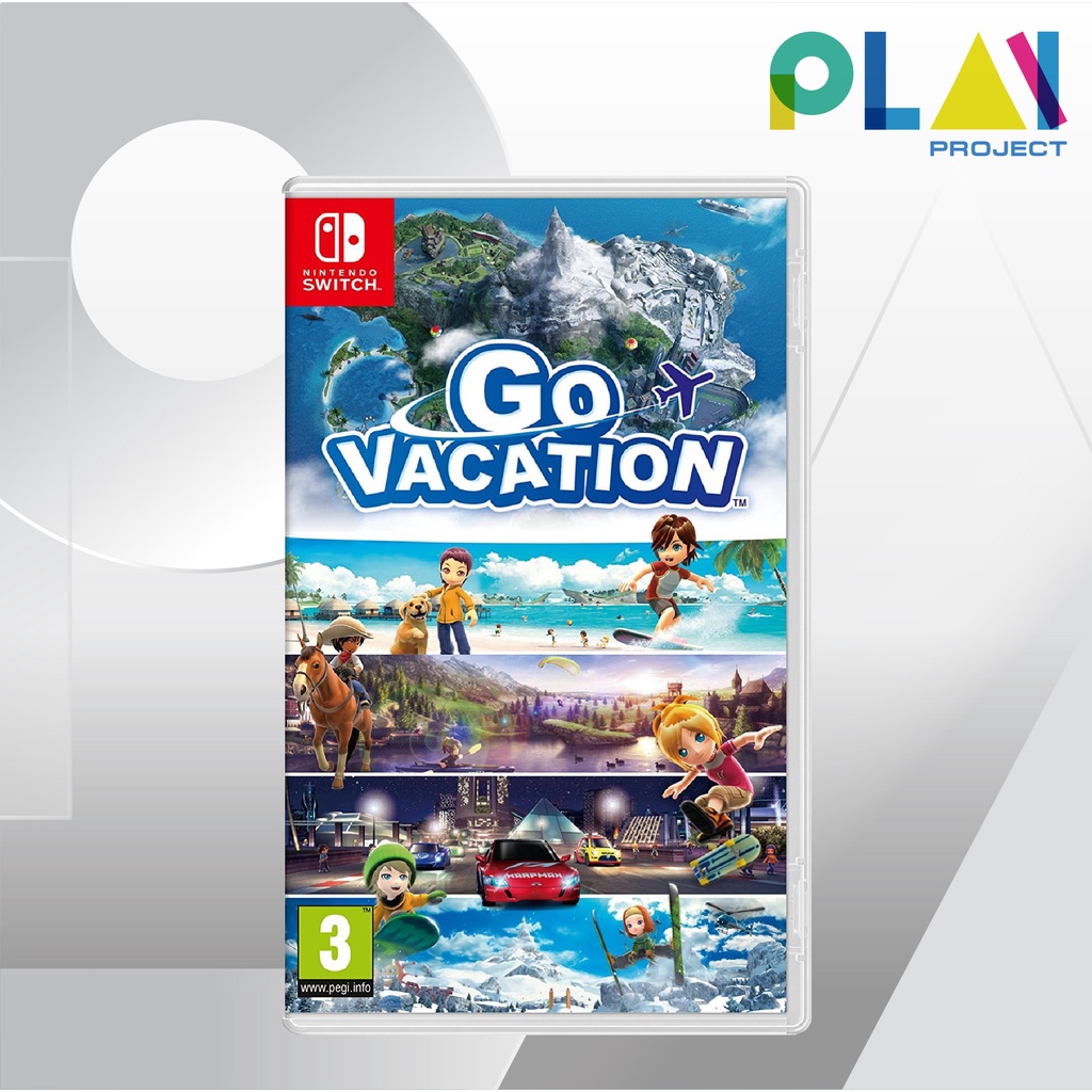 Nintendo Switch : Go Vacation [มือ1] [แผ่นเกมนินเทนโด้ switch] | Shopee ...