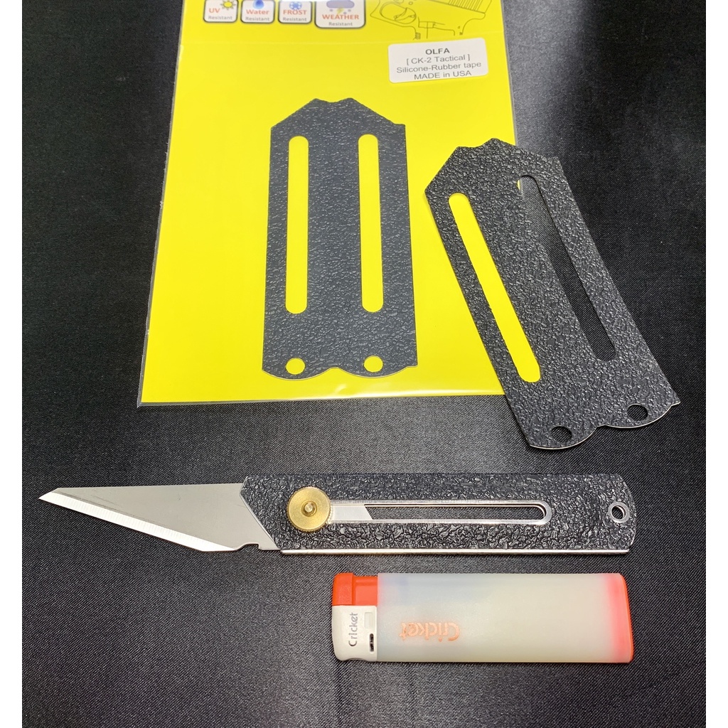 กันลื่น มีดคัตเตอร์ OLFA CK-2 Tactical เนื้อยาง Silicone-Rubber ...
