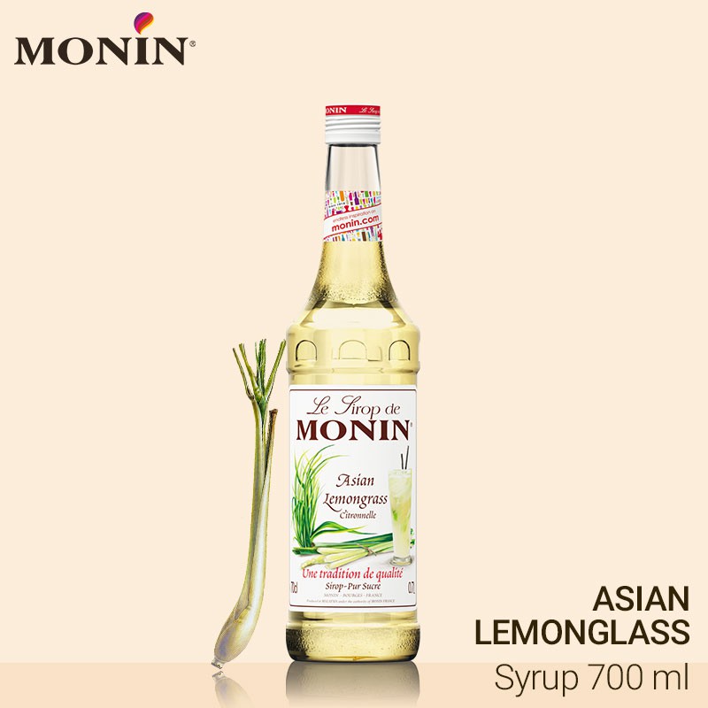 MONIN Asian Lemonglass Syrup 700ml น้ำเชื่อมกลิ่นตะไคร้ 700 มิลลิลิตร ...