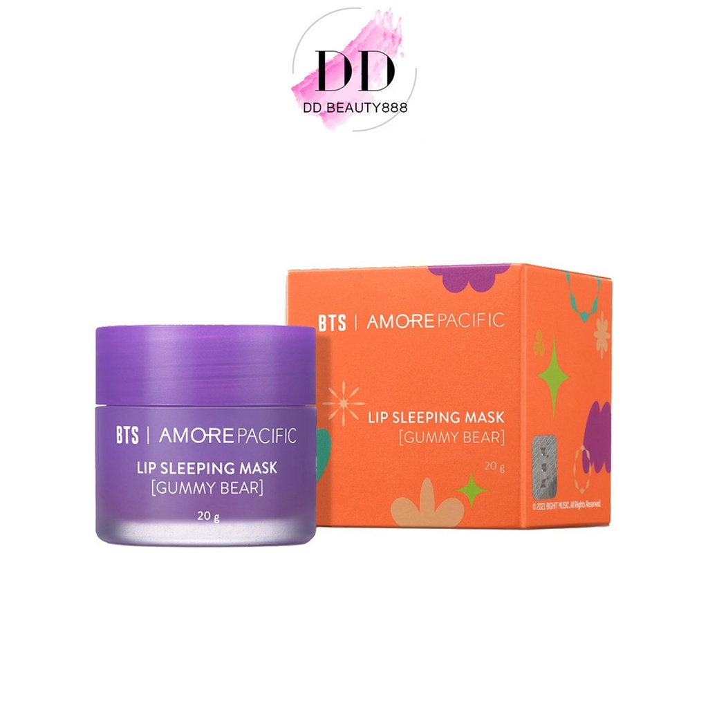 Laneige BTS X Amorepacific Lip Sleeping Mask กลิ่น Gummy Bear 20g. ลิป ...