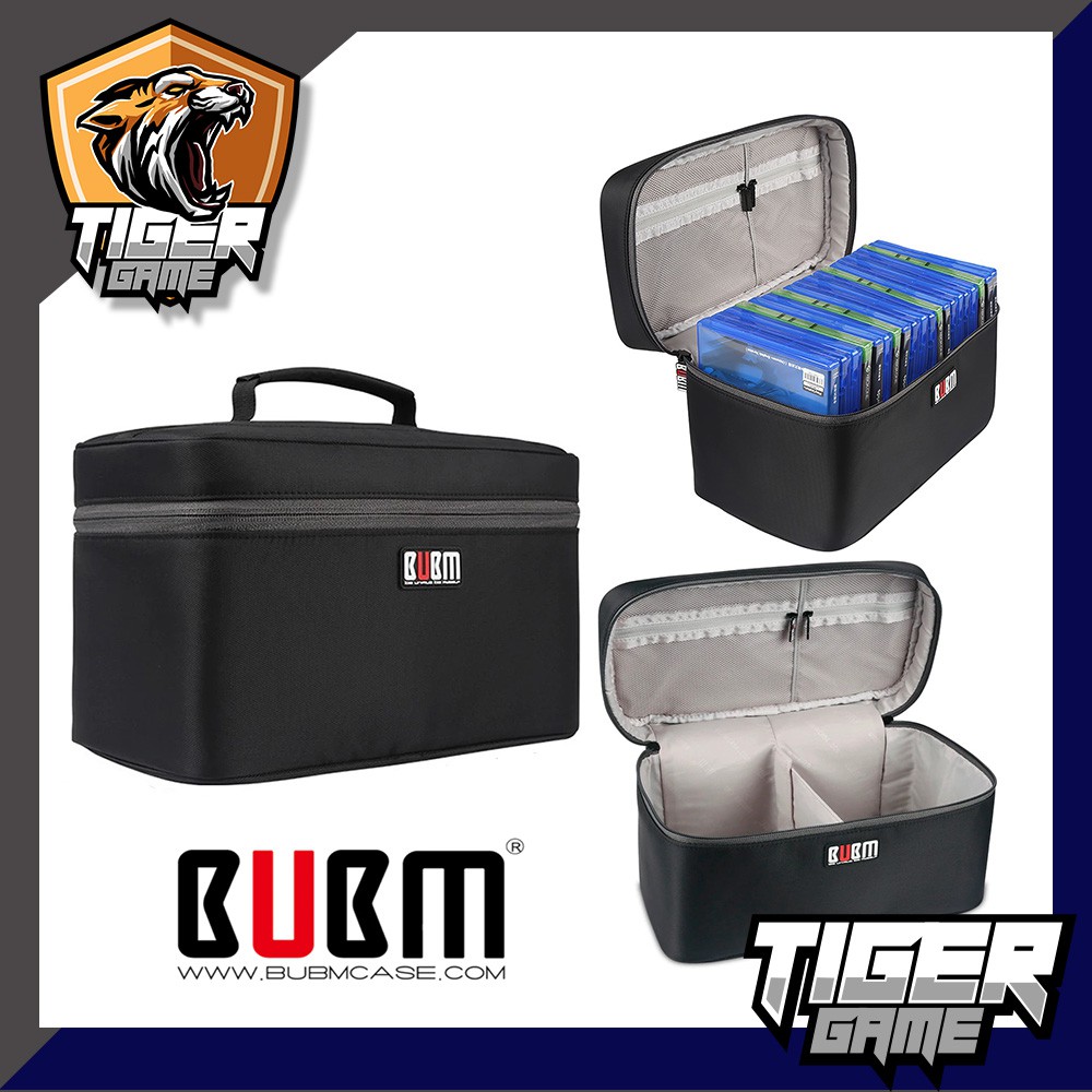 กระเป๋า BUBM ใส่แผ่นเกมส์ PS4 , XBOX ของแท้ เก็บ 20 แผ่น (BUBM bag ...