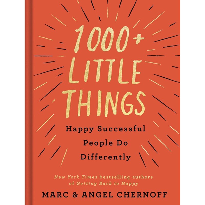 หนังสือภาษาอังกฤษ ฉบับปกแข็ง* 1000+ Little Things Happy Successful ...